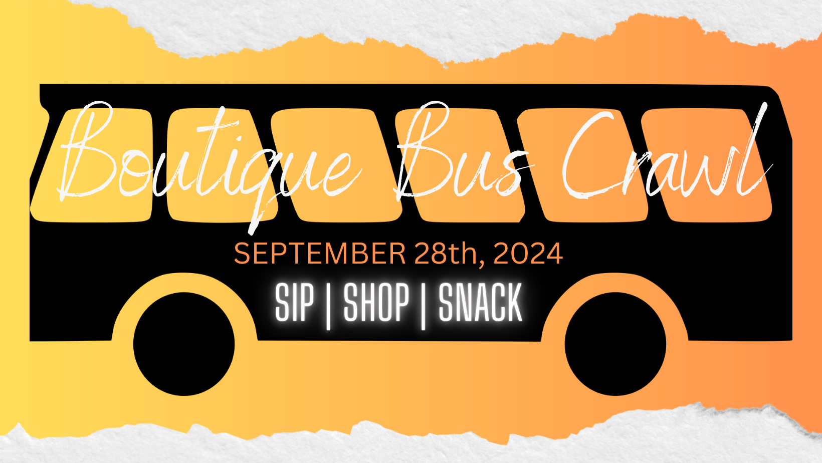Boutique Bus Crawl - Sept. 28th, 2024 – Vault Boutique